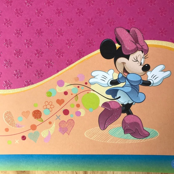 Disney | Design | Minnie Mouse Scrapbook Pages Disney Stickers 8 Sheets ...